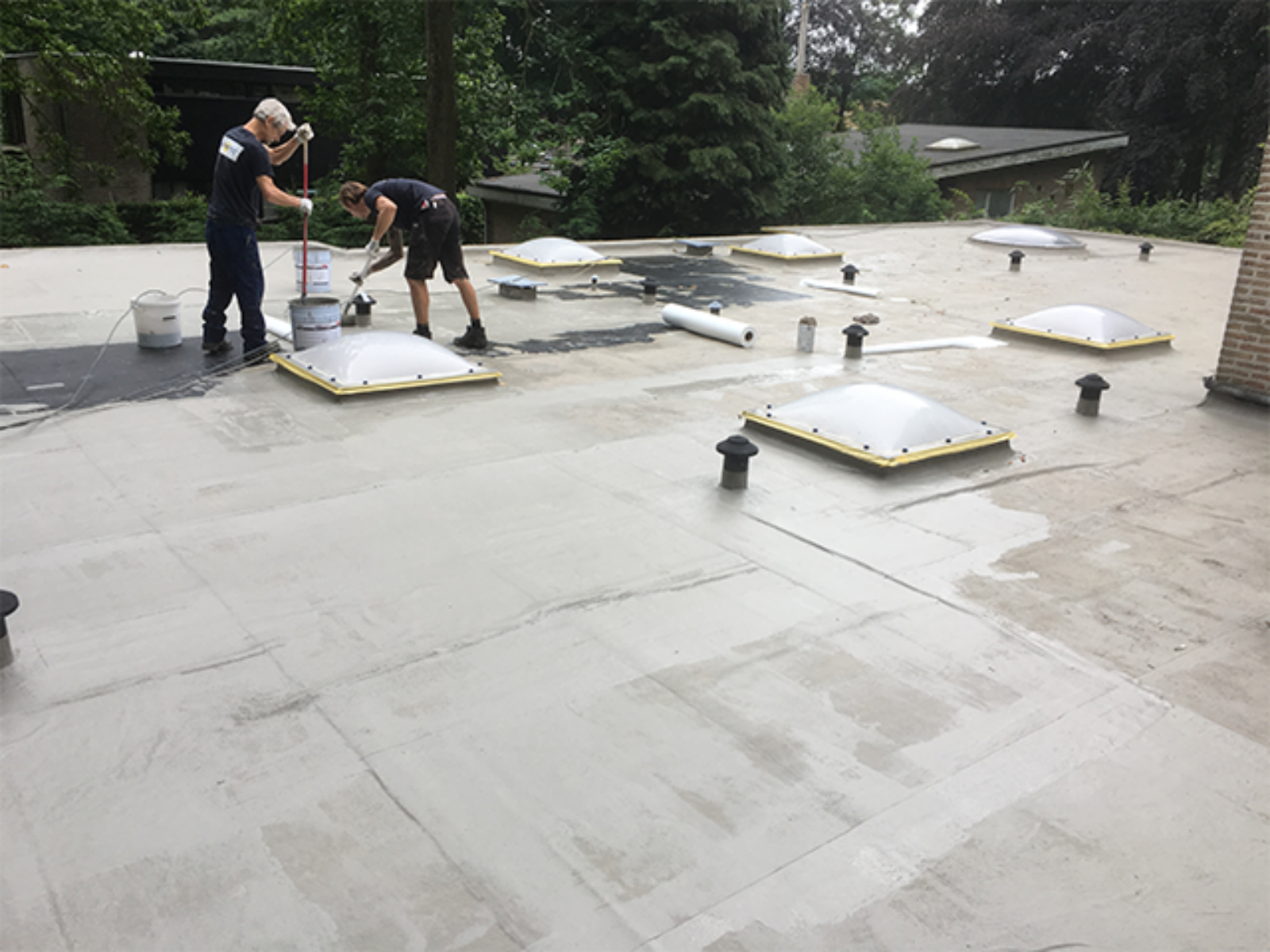 Flat roof, Bruges | IKO